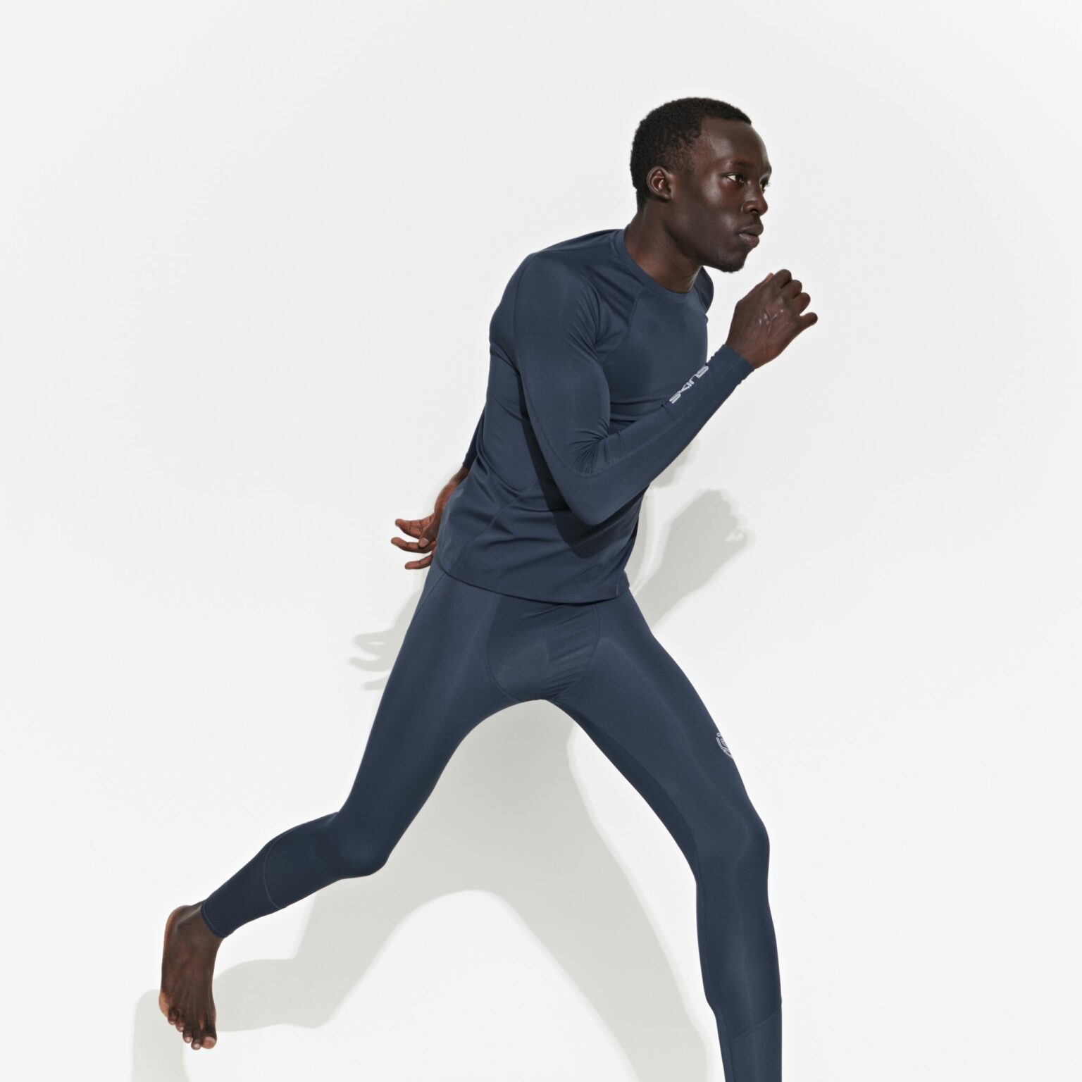 SKINS SERIES-2 MEN'S LONG SLEEVE TOP NAVY BLUE - SKINS Compression ...