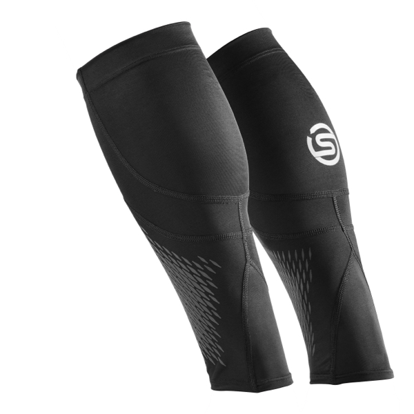 SKINS SERIES-3 UNISEX MX CALF SLEEVES BLACK STARS - SKINS Compression UK