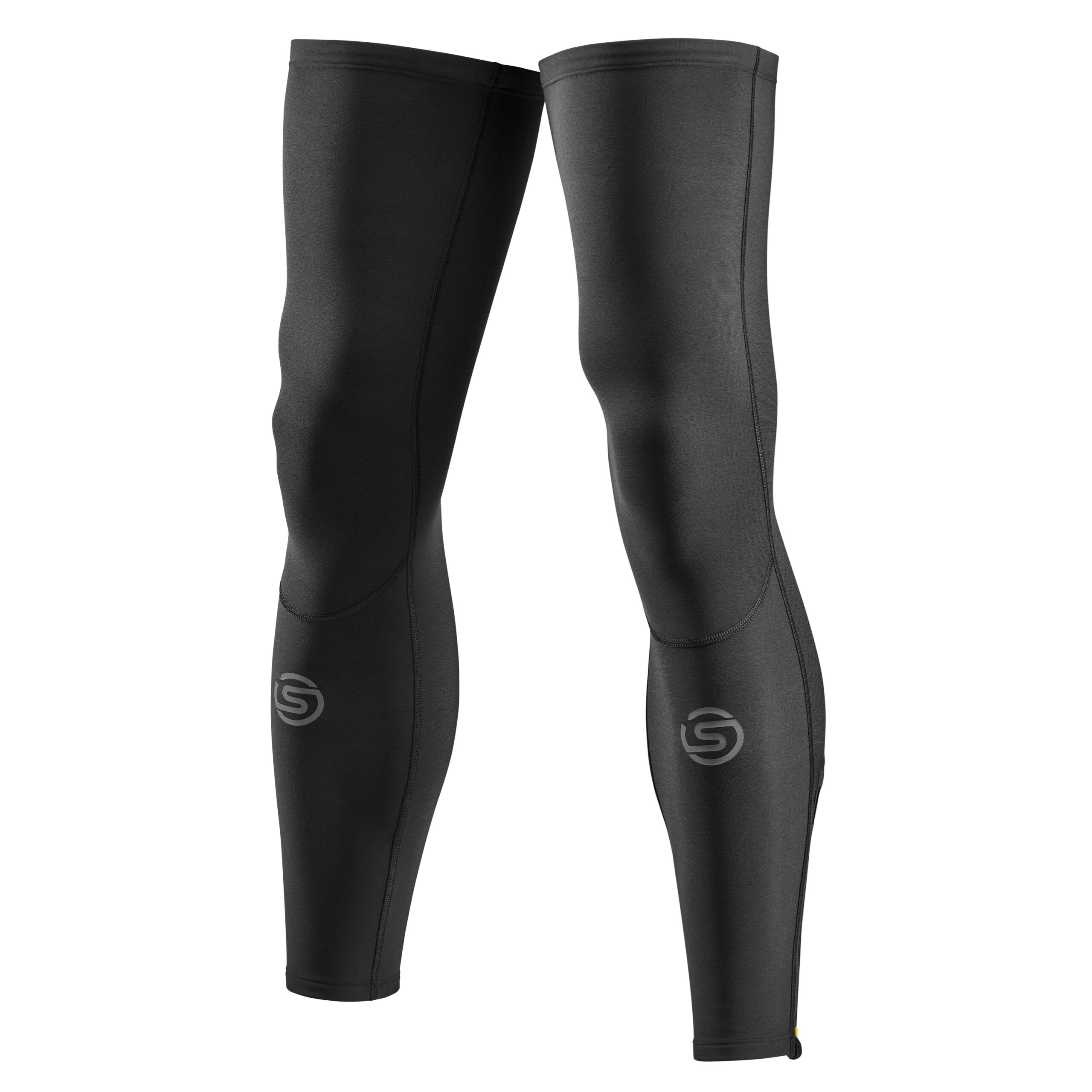 SKINS CYCLE MEN'S COMPRESSION LEG WARMER BLACK - SKINS Compression UK