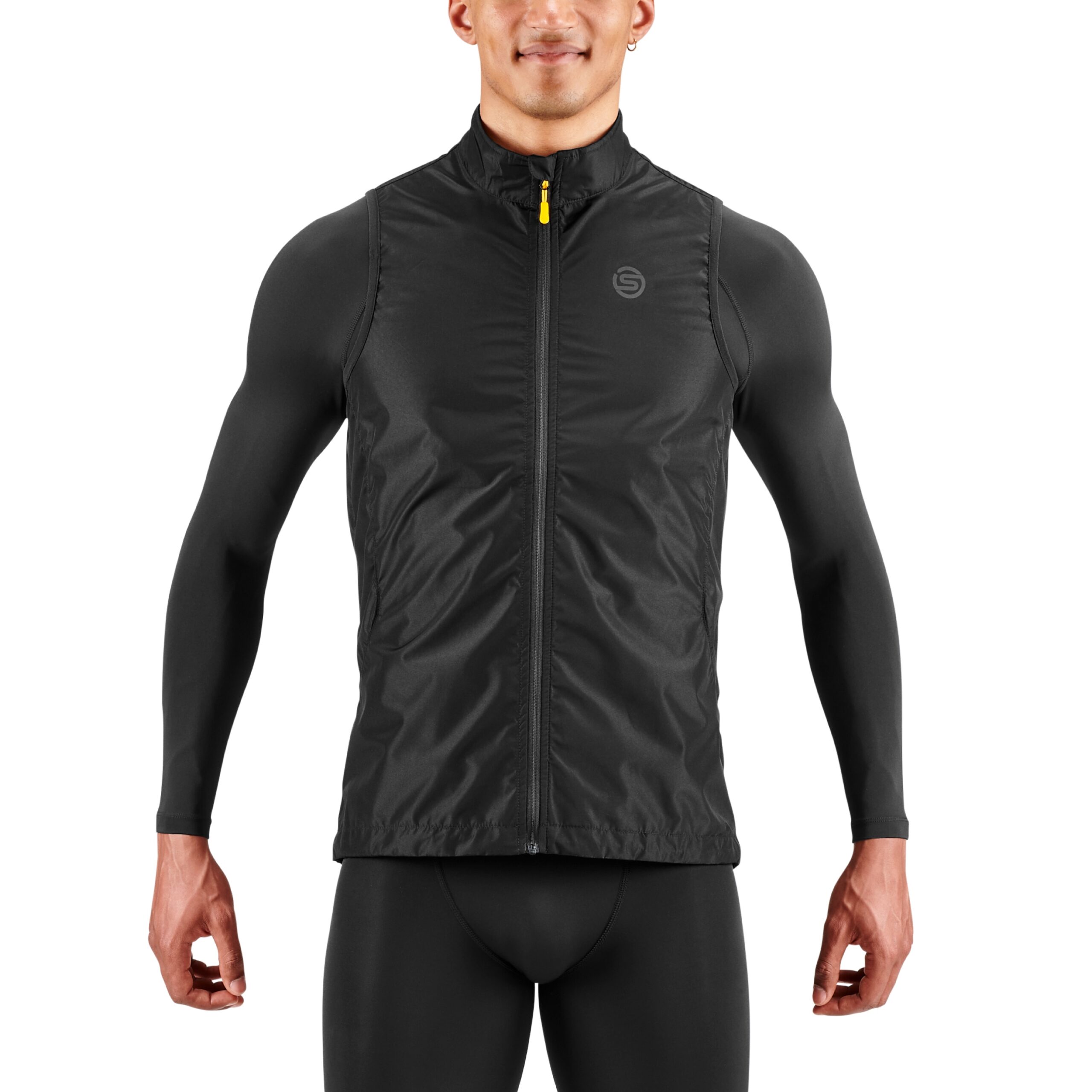 SKINS SERIES-3 MEN'S RUNNING GILET BLACK - SKINS Compression UK