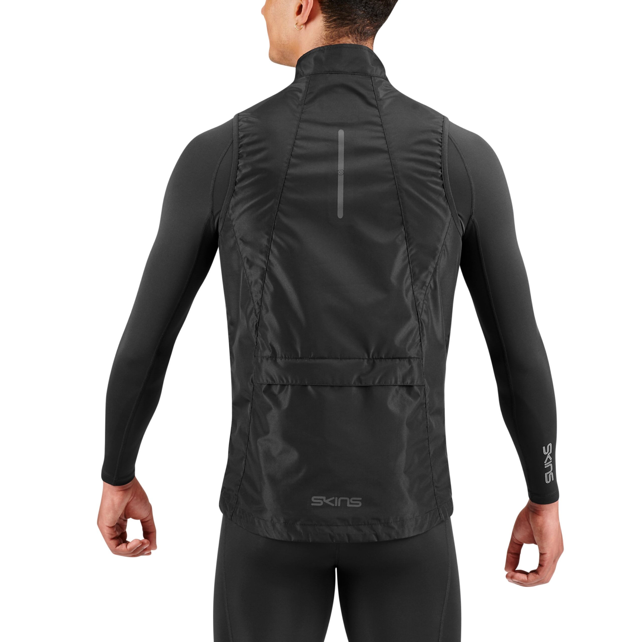 SKINS SERIES-3 MEN'S RUNNING GILET BLACK - SKINS Compression UK